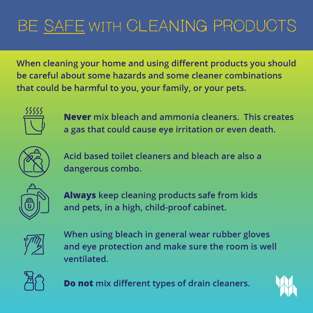Safety with Cleaning Products – Western Mutual Insurance Group
